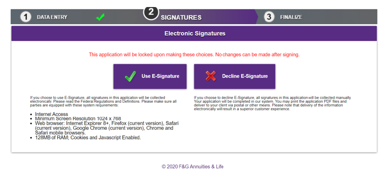 Annuity eApp Wiki - e-App Process